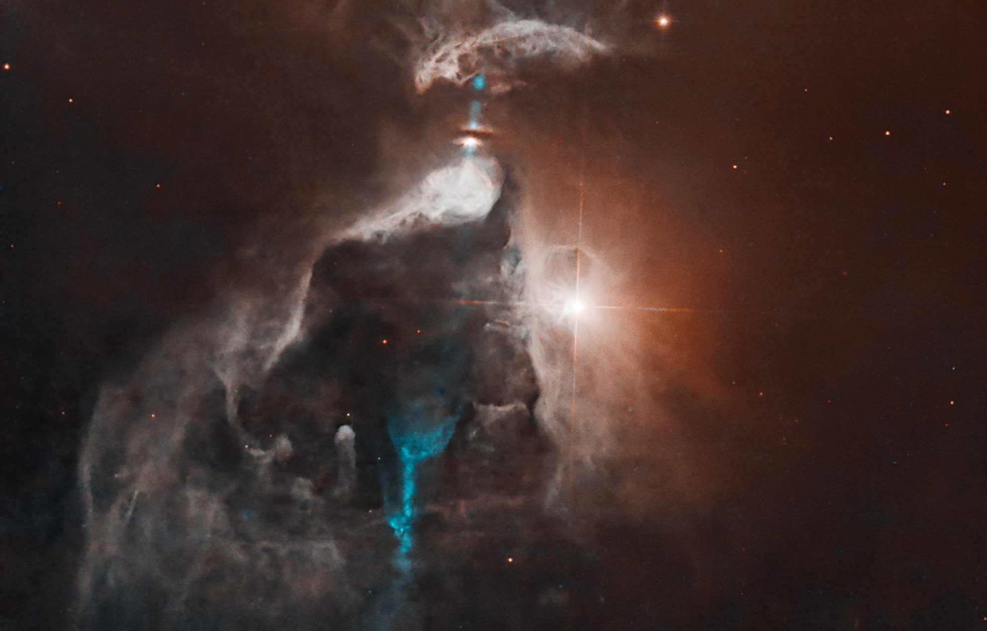 FS Tau: una luz estelar que vence las tinieblas